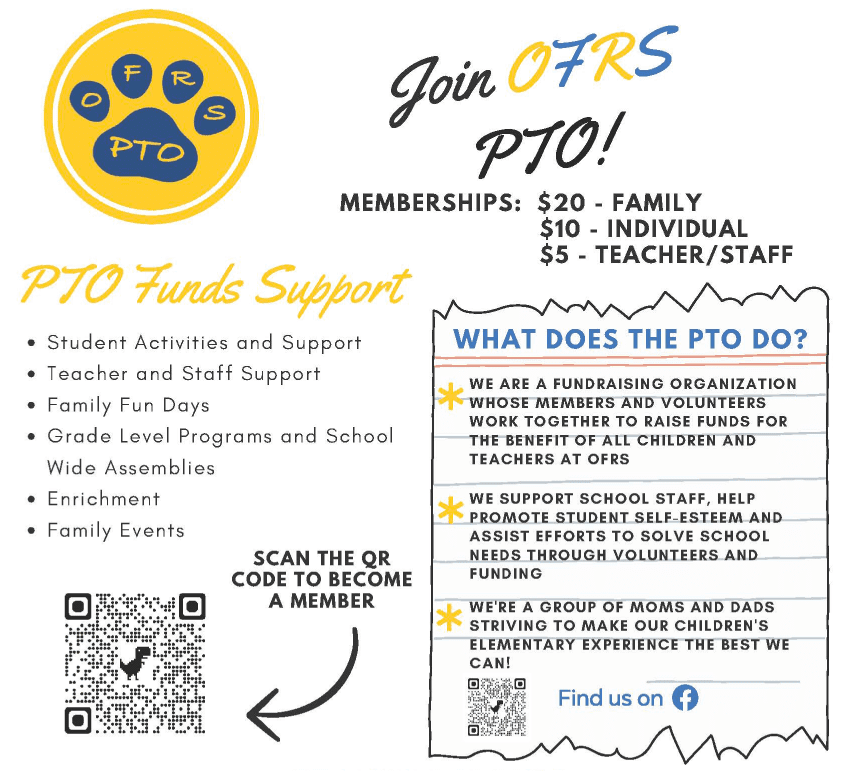 Join the PTO | Old Farmers Road School PTO